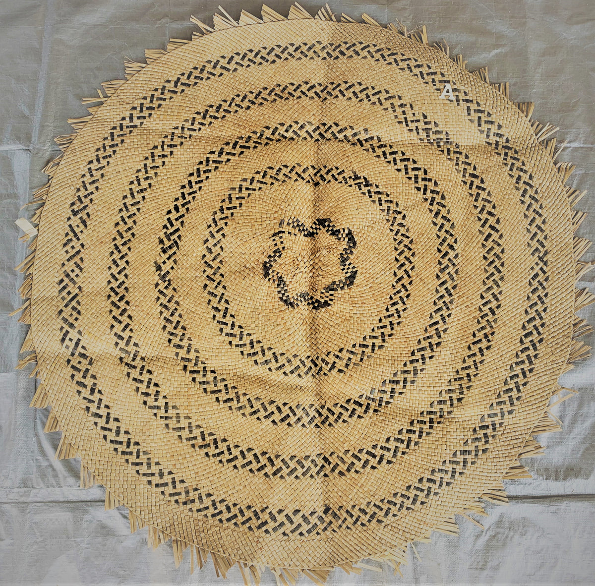 Fijian Kuta Round Mat – The Coastal Basket