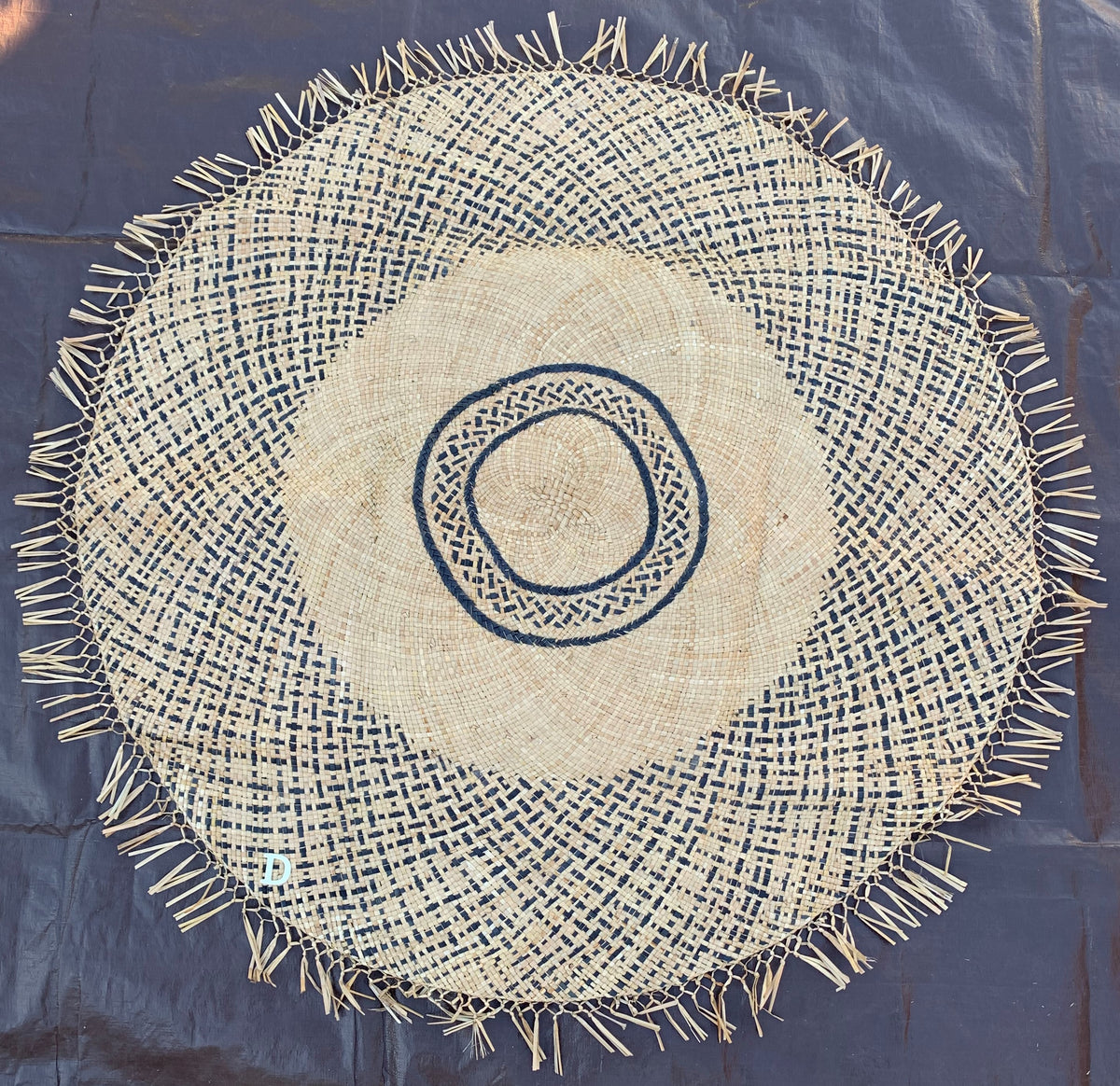 Fijian Kuta Round Mat – The Coastal Basket